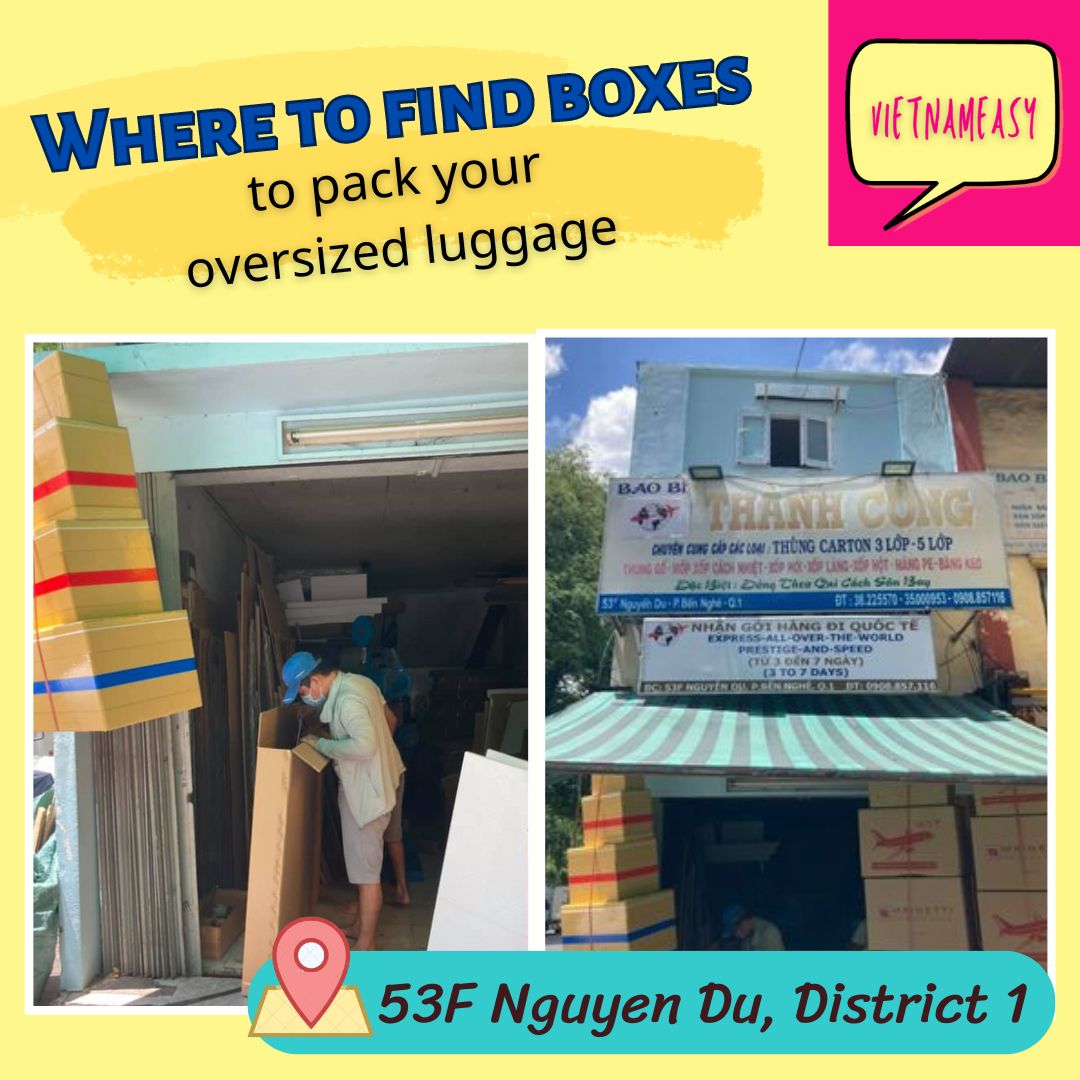 Packing Made Easy: Where to Find Boxes for Oversized Items in Ho Chi ...